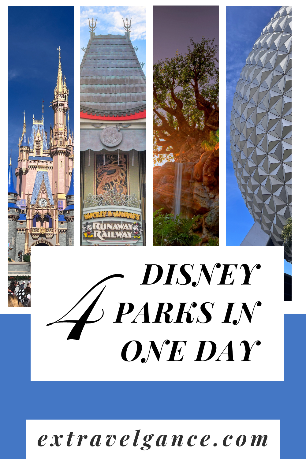 4 Disney Parks in 1 Day Challenge - Extravelgance