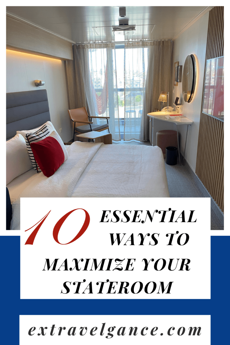 10 Essentials Ways to Maximize Your Cruise Ship Stateroom - Extravelgance
